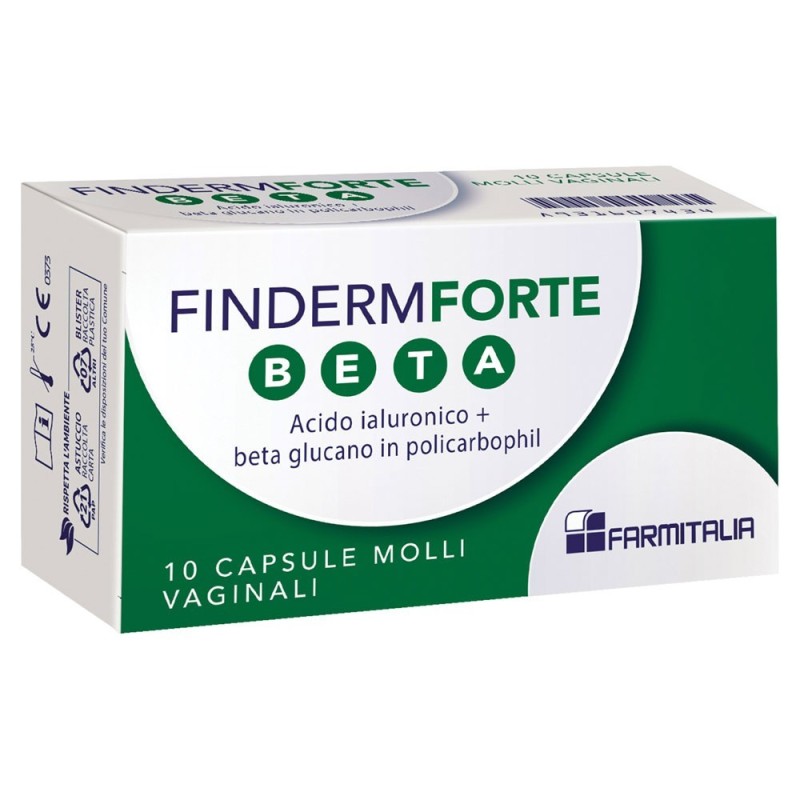 Finderm forte beta 10 capsule - farmitalia