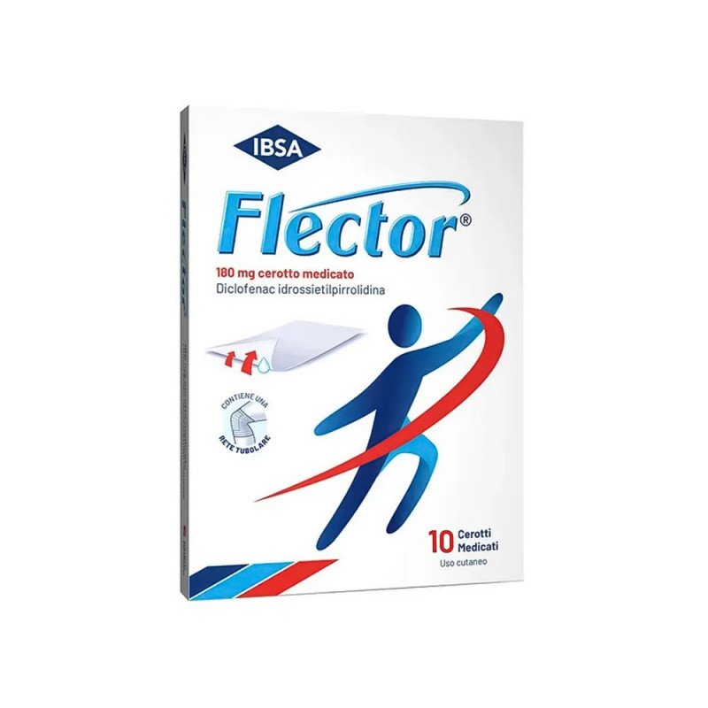 Flector 10 emplâtres médicamenteux 180 mg IBSA