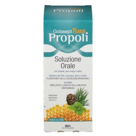 Golasept Tuss Propolis Oral Solution Adults 150 ml
